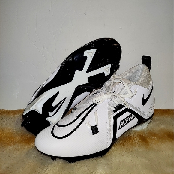 Nike | Shoes | Nike Alpha Menace Pro 3 Panda White Football Cleats ...